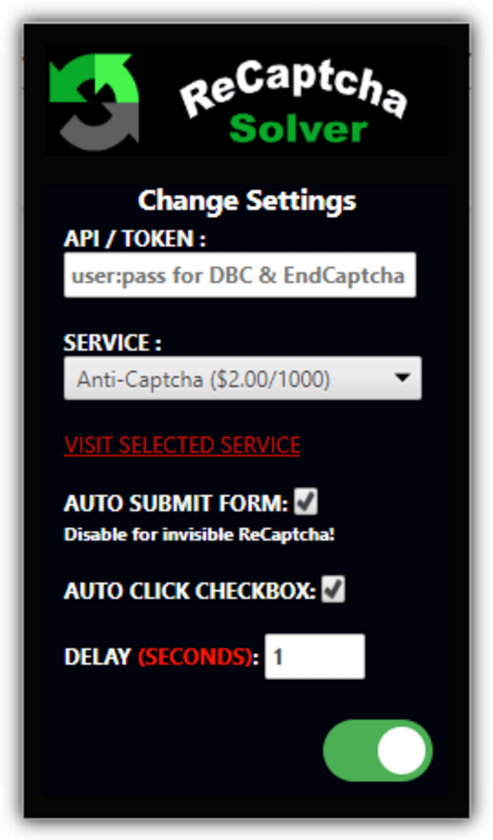 Extensions For Web Browsers That Can Bypass And Solve Captcha A