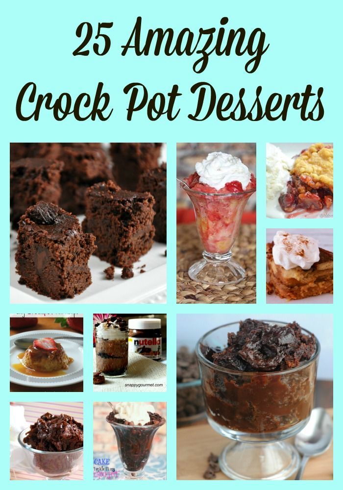 Crock Pot Dessert Recipes | A Listly List