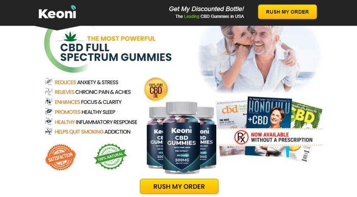 Keoni CBD Gummies Reviews | A Listly List