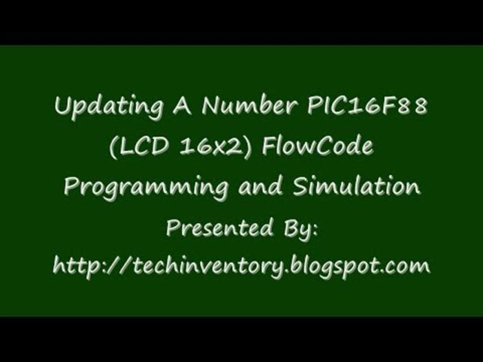 Flowcode Programming And Simulation Video Tutorials With Examples A Listly List