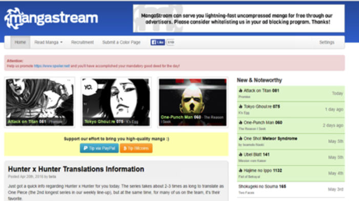Top 10 Best Manga Websites to Read manga Online Free | A Listly List
