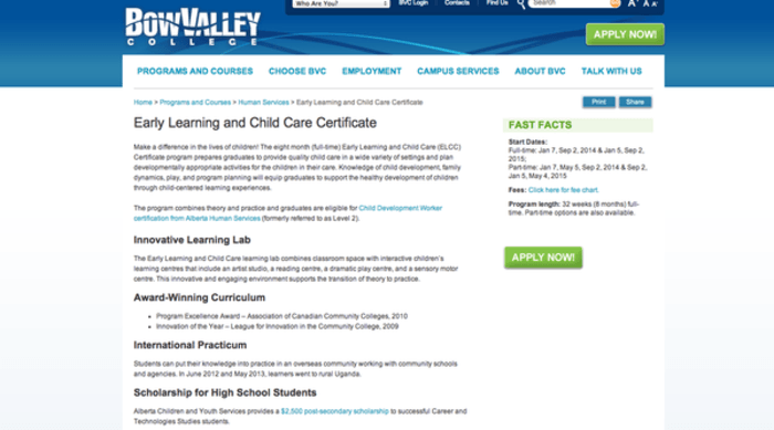 Early Childhood Care Education Certificate Vancouver Community College
