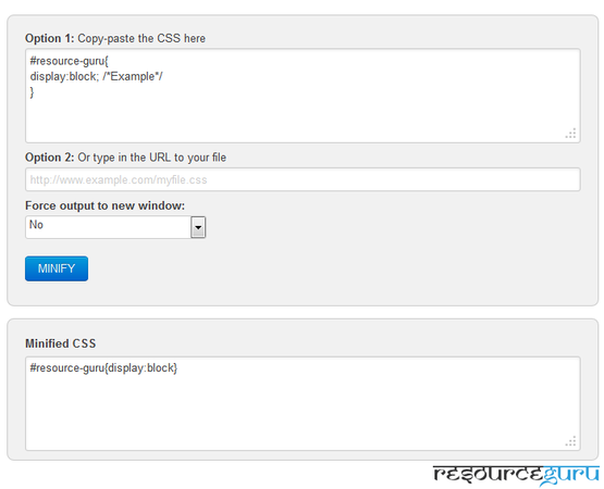 Free CSS Minify Tools | A Listly List